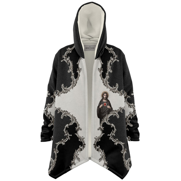 Sacred Heart of Jesus Microfleece Cloak (Baroque Leopard)