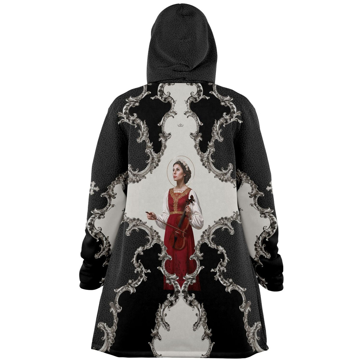 St. Cecilia Microfleece Cloak (Baroque Leopard)