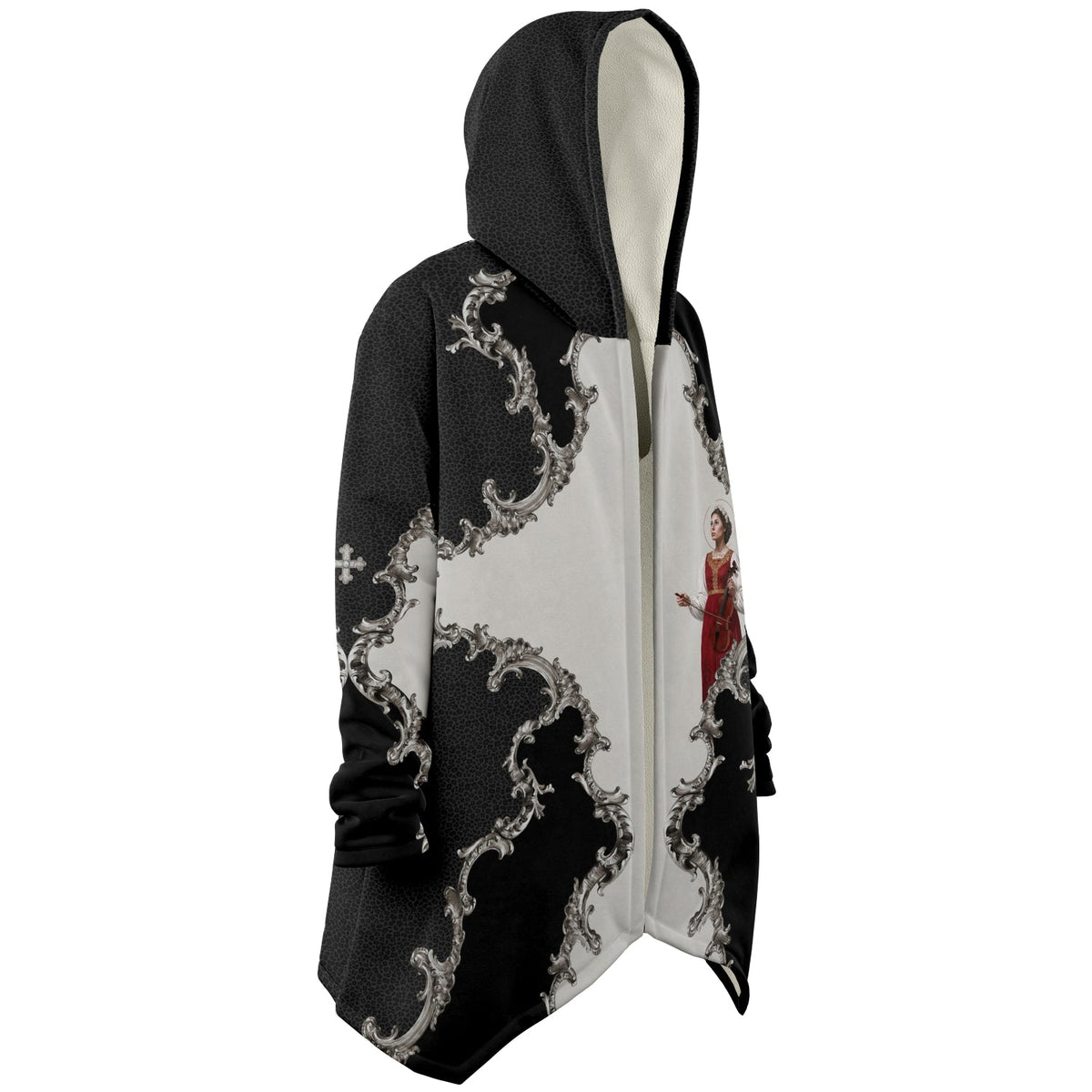 St. Cecilia Microfleece Cloak (Baroque Leopard)