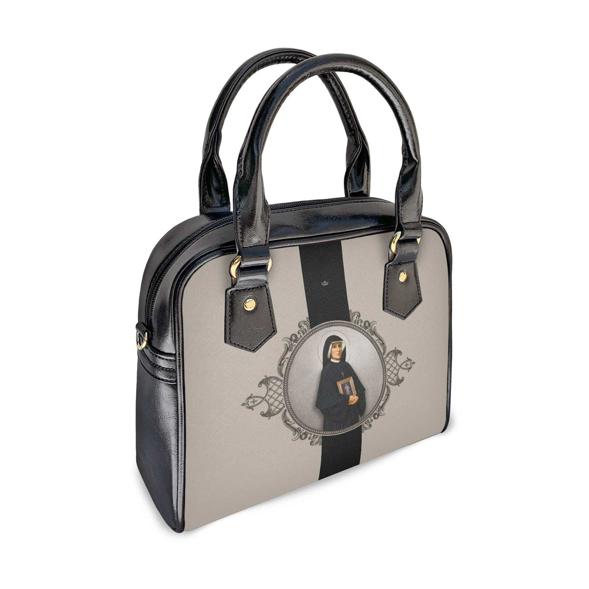 St. Faustina Medallion Handbag