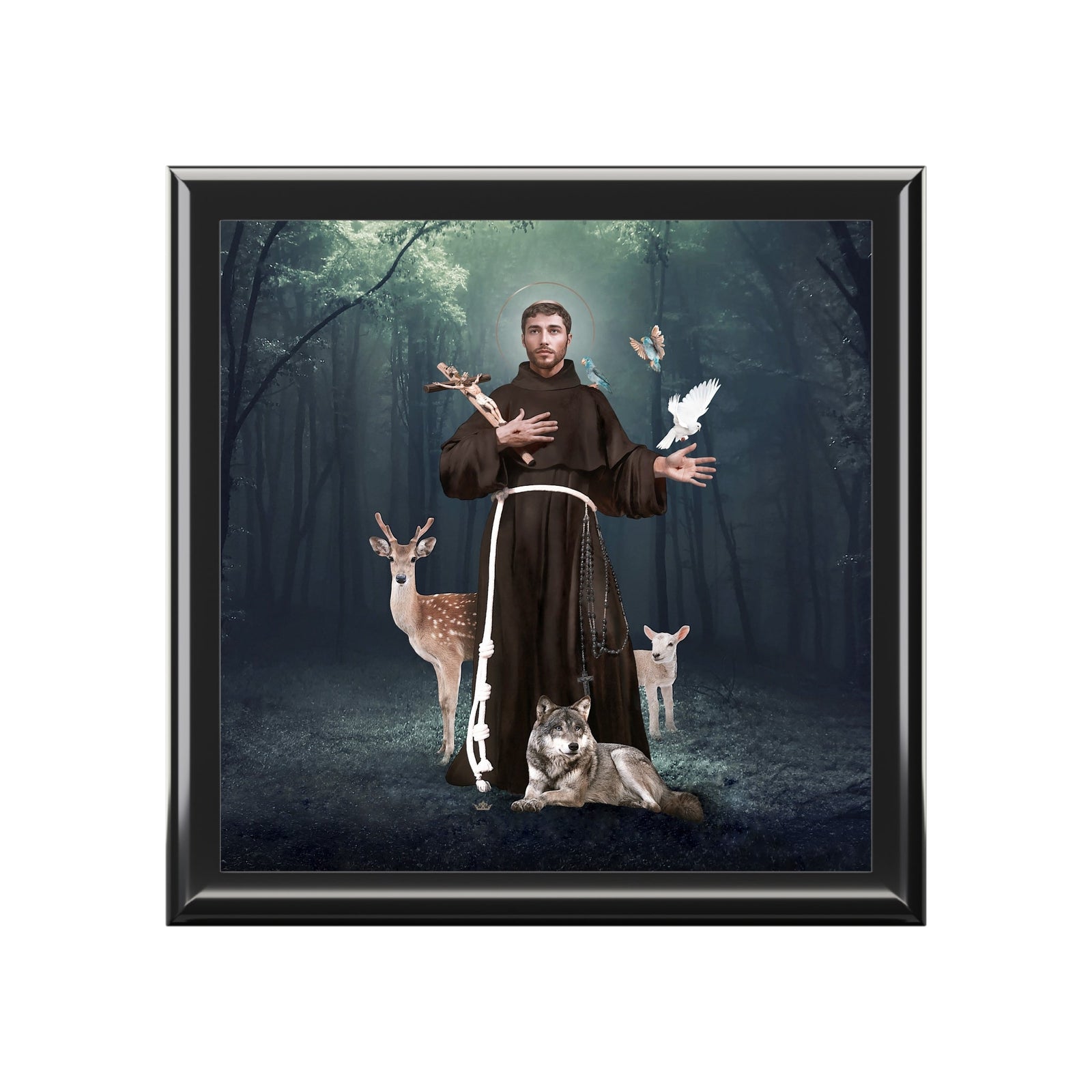 St. Francis of Assisi Keepsake Box