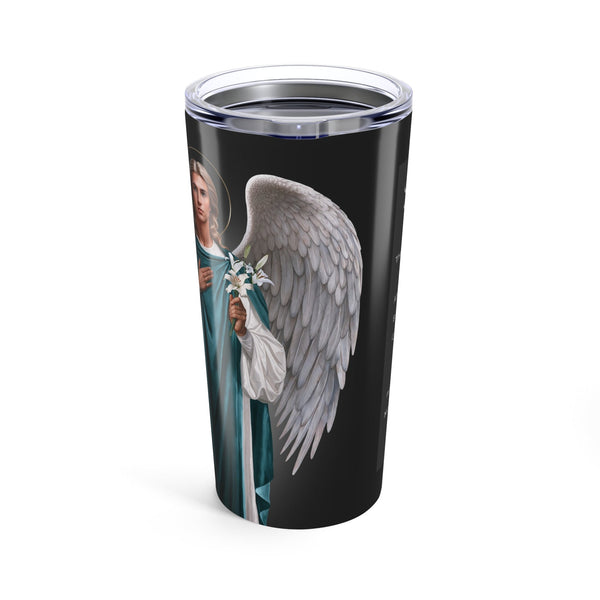 St. Gabriel the Archangel Ave Maria Prayer Tumbler (Ash 20 oz)